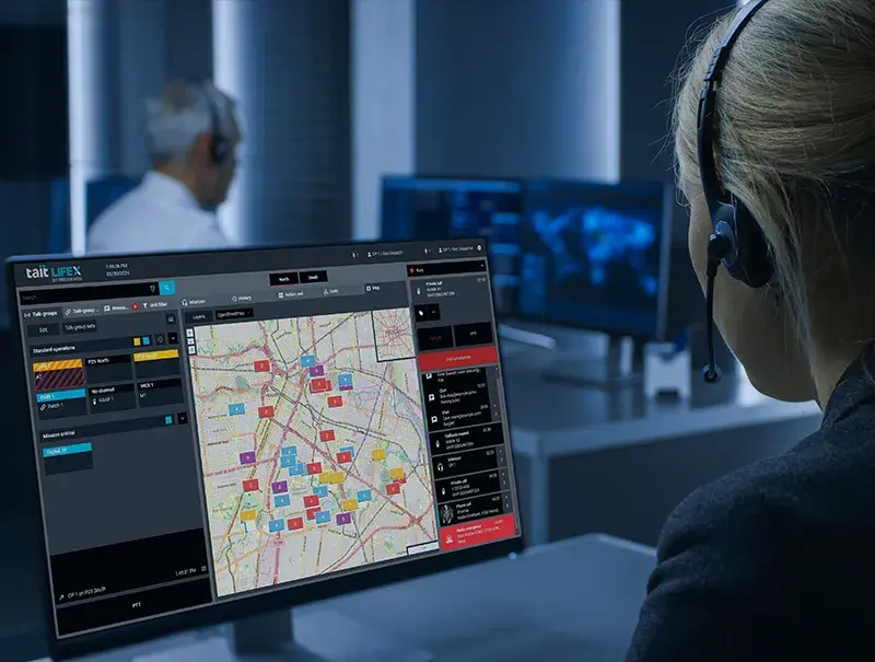 Tait LifeX - THE FUTURE BEYOND VOICE DISPATCHING IS HERE